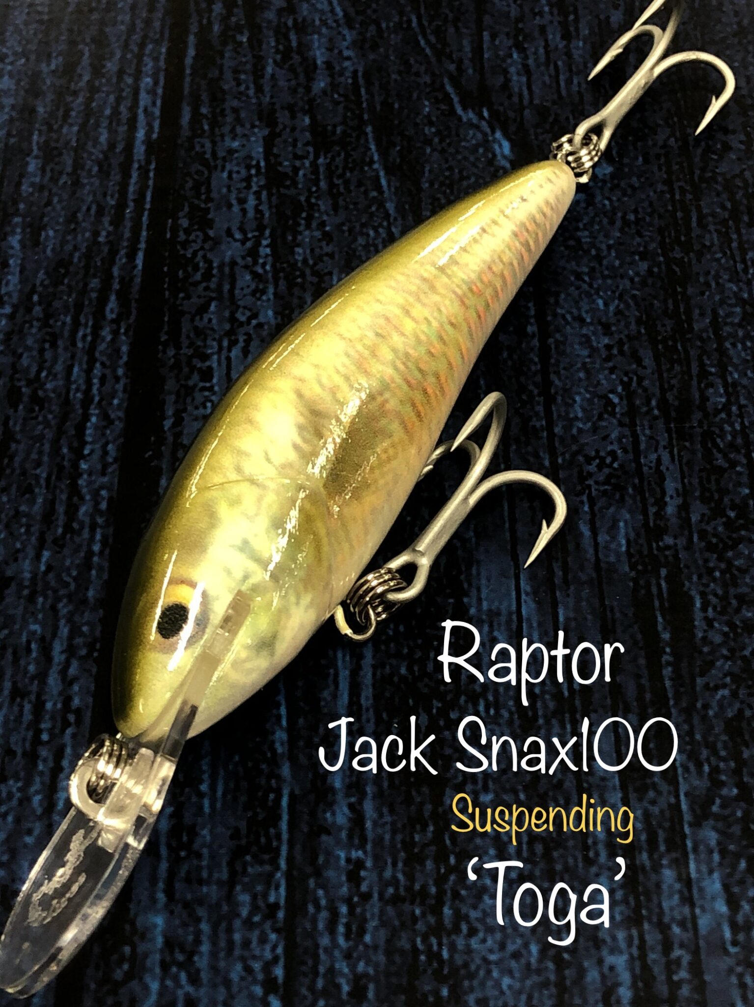 Raptor Jack Snax Live Series 7ft Suspending ‘Toga’ | Craigs Fishing ...