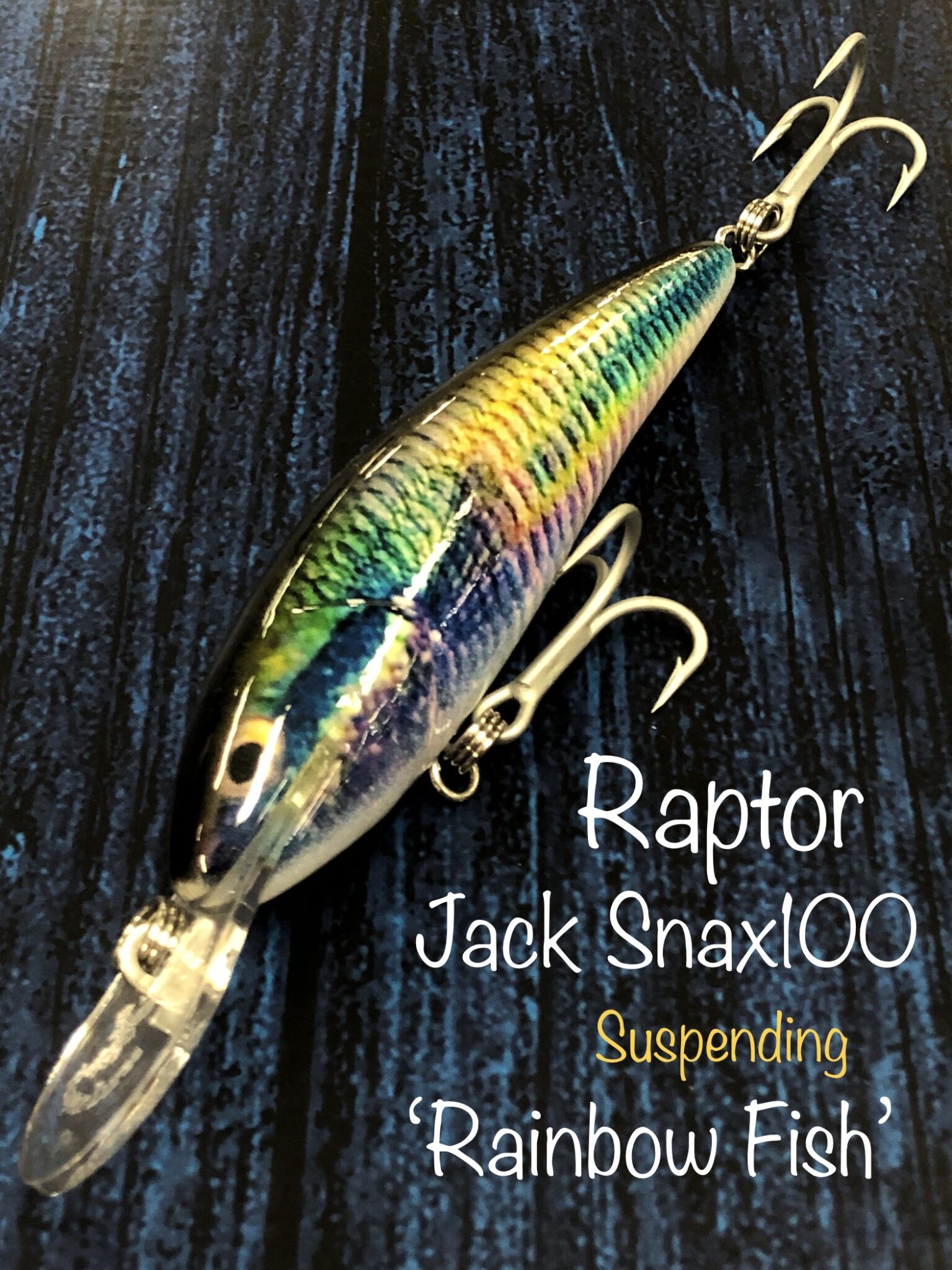 Raptor Jack Snax Live Series 7ft Suspending ‘Rainbow Fish’ | Craigs ...