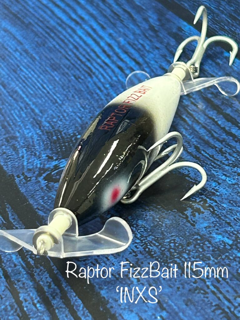 Raptor Fizzbait 115mm INXS | Craigs Fishing Warehouse